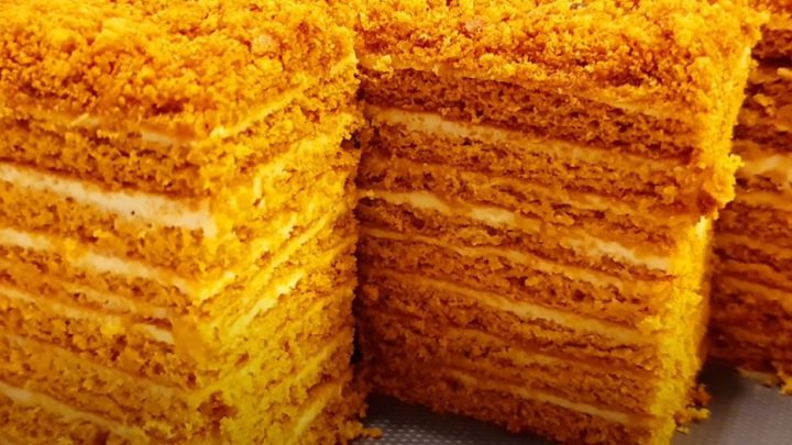 IDEÁLNÍ RECEPT: Domácí medovník 10x lepší jak kupovaná Marlenka hotový ...