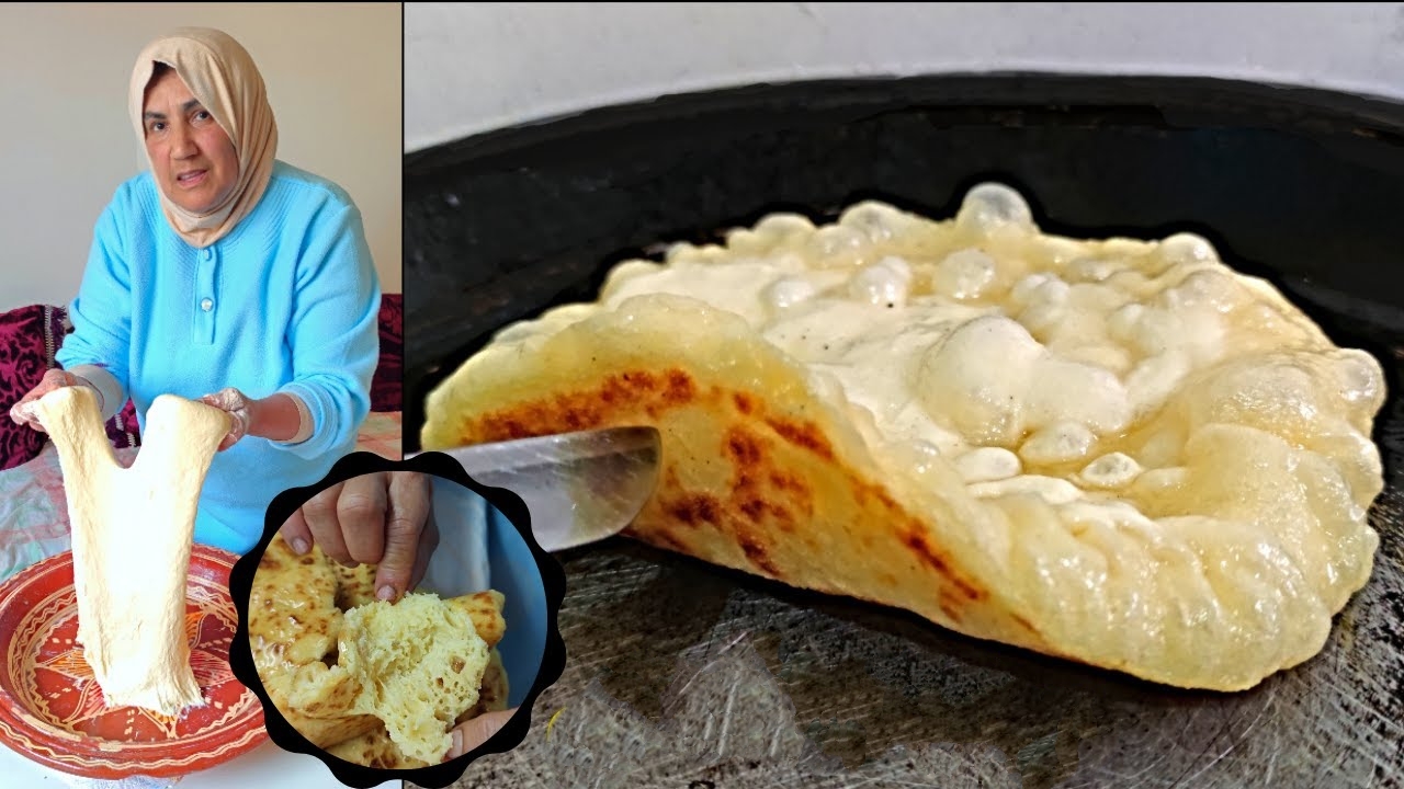 Kynuté arabské chlebové placky pita pečené na pánvi - VařímeDobroty.cz
