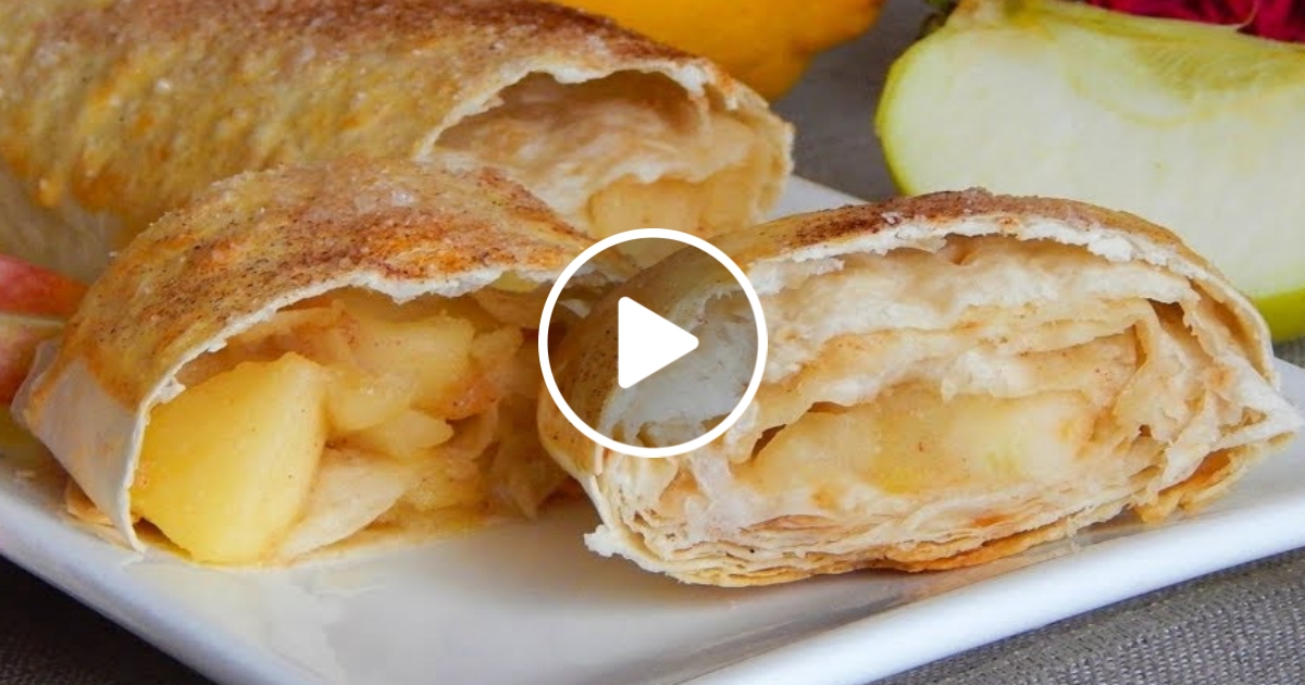 Chutný štrůdl, na který nemusíte strouhat jablka - VařímeDobroty.cz