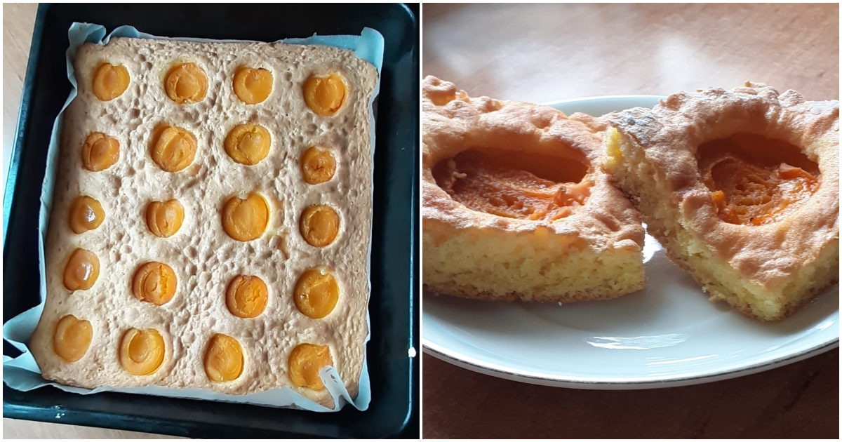 Meruňková bublanina - VařímeDobroty.cz