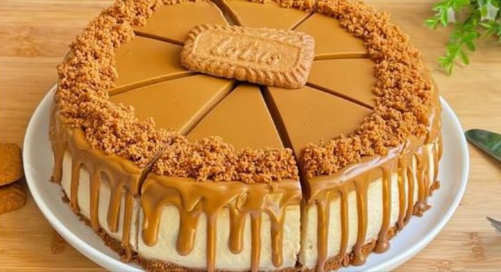 Lotus cheesecake s Biscoff pomazánkou - VařímeDobroty.cz
