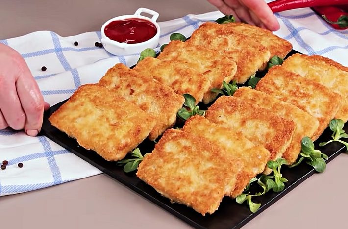 Mražené kuřecí řízečky se sýrem a bramborem - VařímeDobroty.cz