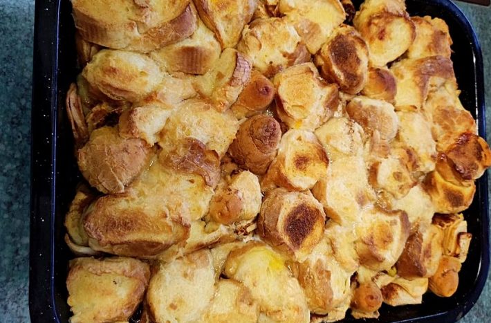 Zemlbába čili žemlovka z rohlíků - VařímeDobroty.cz