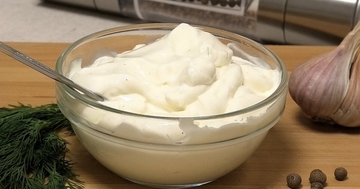 Domácí majonéza bez vajec - VařímeDobroty.cz