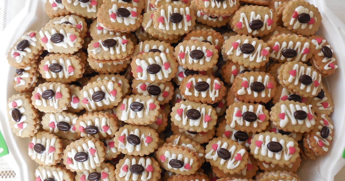 Mocca oválky - VařímeDobroty.cz