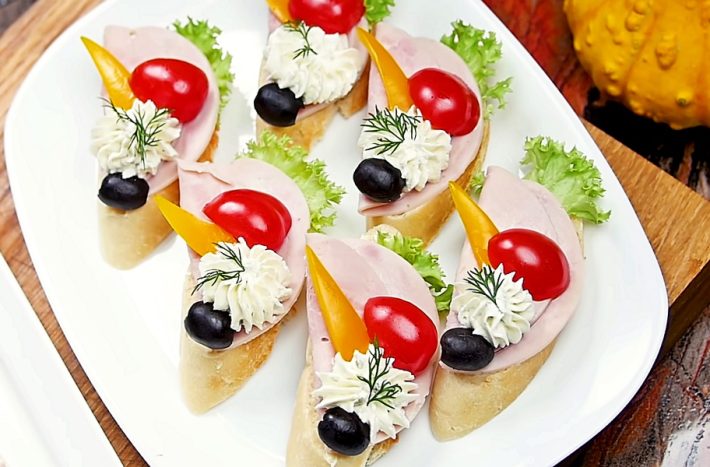 3 kreativní nápady na krásné a chutné silvestrovské chlebíčky ...