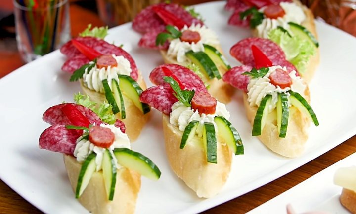 3 kreativní nápady na krásné a chutné silvestrovské chlebíčky ...