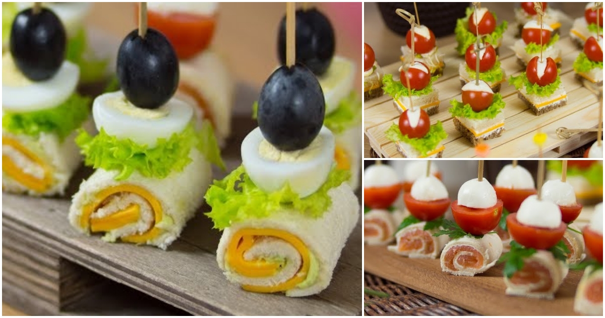 3 recepty na jednohubky z toastového chleba - VařímeDobroty.cz