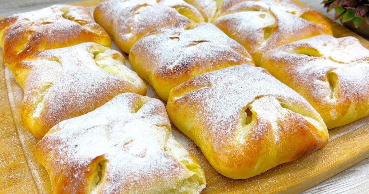 Levné tvarohové šátečky - VařímeDobroty.cz