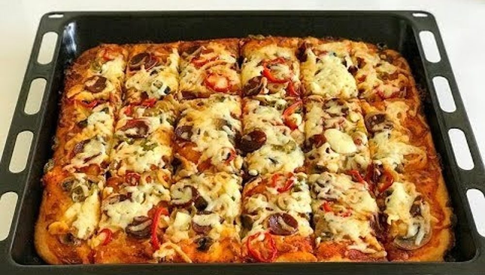 Rychlý pizza chléb - VařímeDobroty.cz