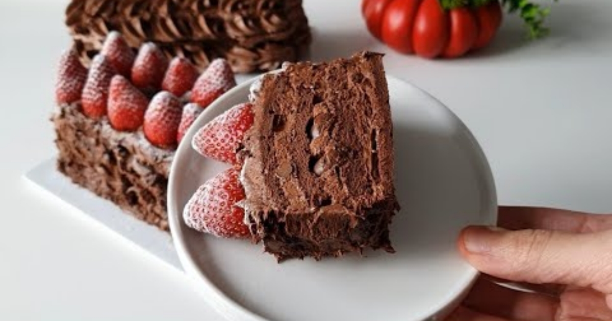 Valentýnský čokoládový dortík - VařímeDobroty.cz