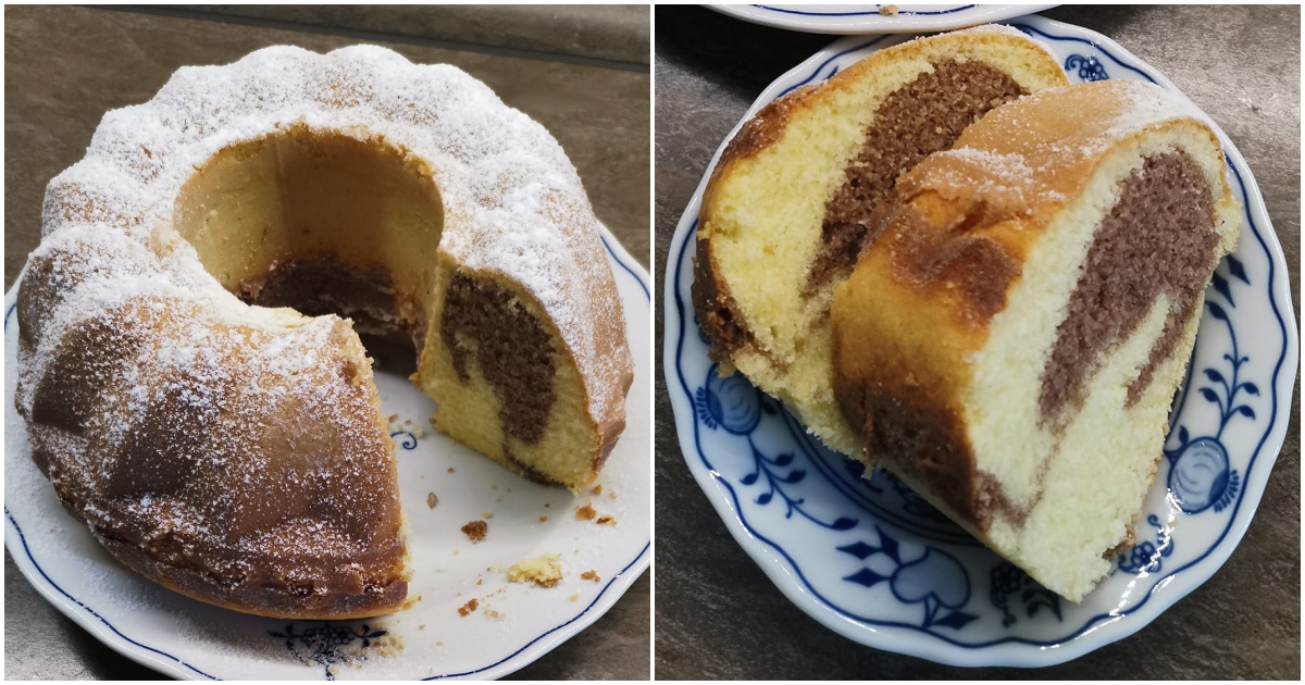 Vláčná šlehačková bábovka - VařímeDobroty.cz