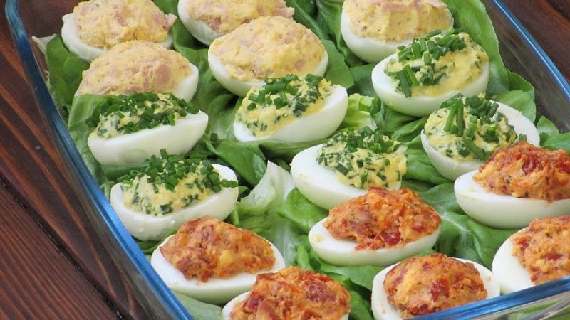 Aspiková vejce s masem, zeleninou a bylinkami - VařímeDobroty.cz