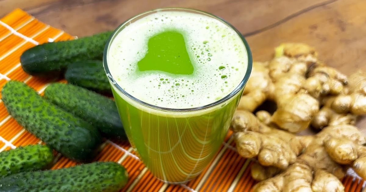 Okurkový nápoj na spalování tělesného tuku - VařímeDobroty.cz