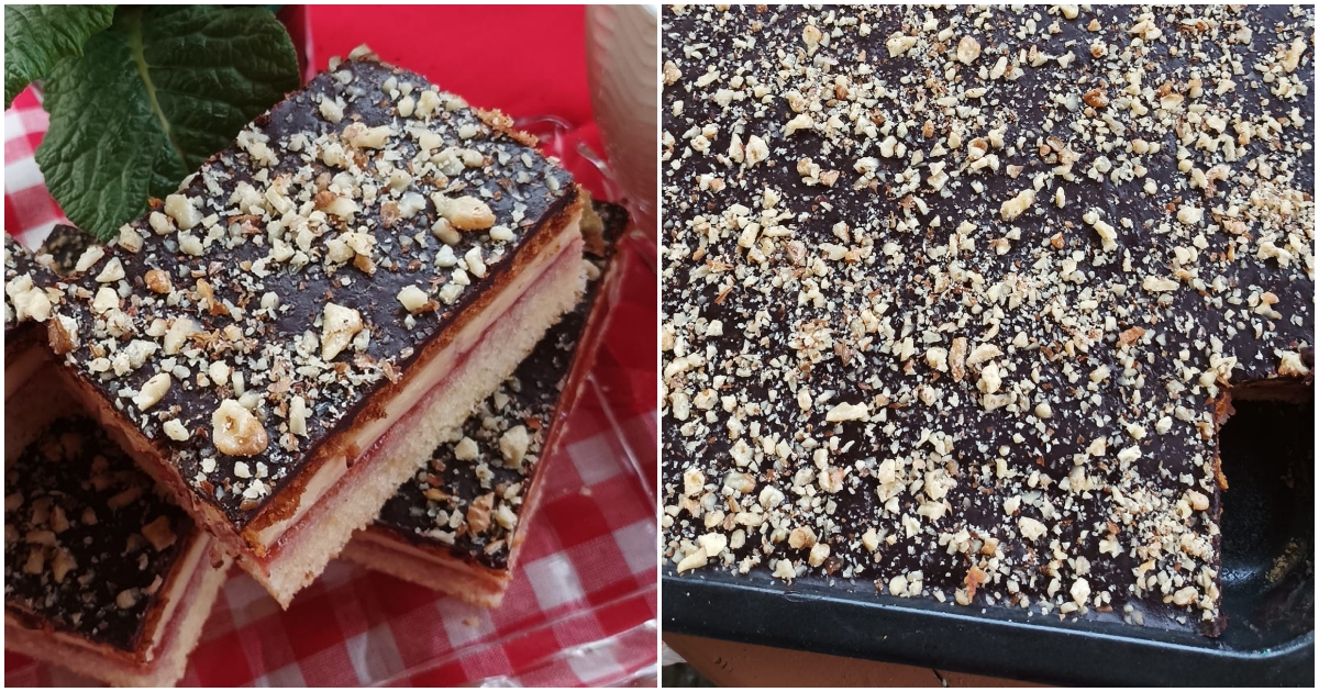 Bebe koláč s pudinkovým krémem - VařímeDobroty.cz