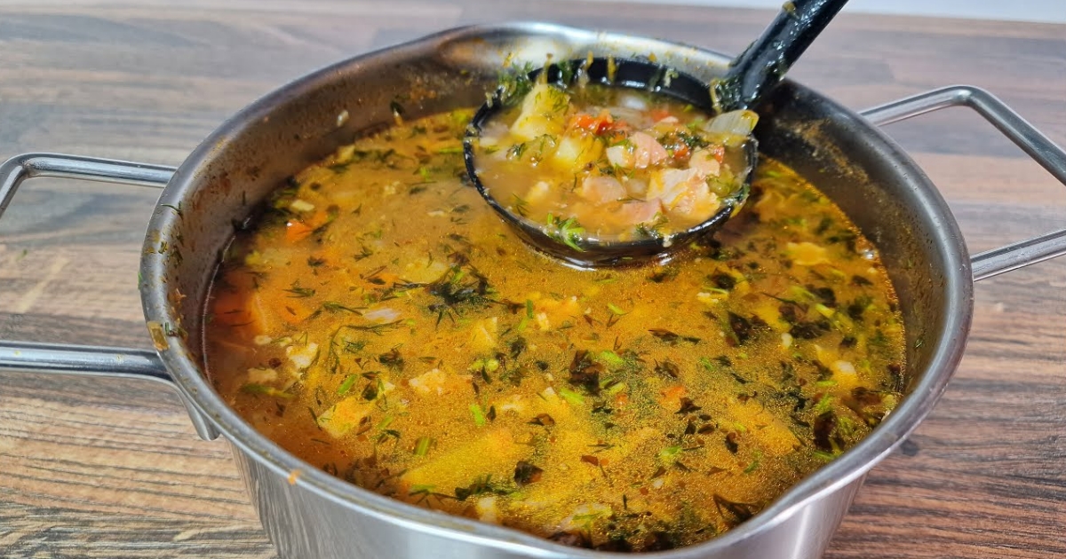 Cikánská polévka s masem a zeleninou - VařímeDobroty.cz