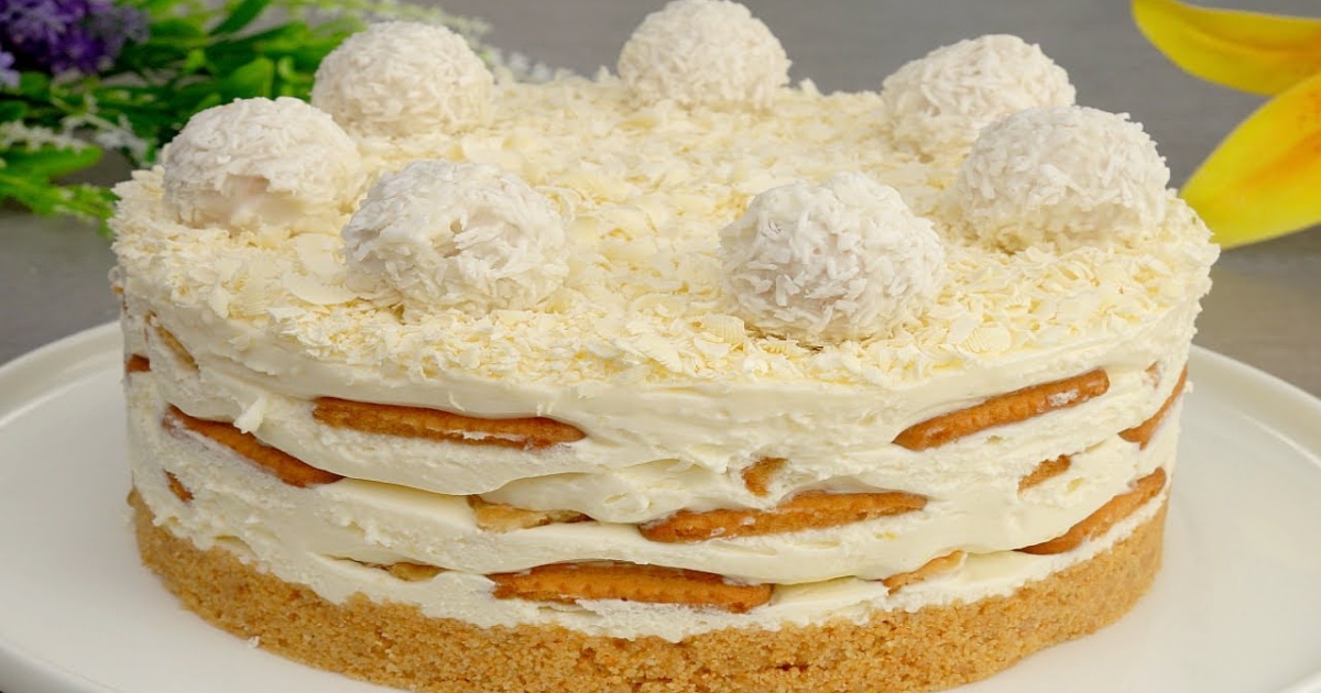 Nepečený citronový dort s krémem - VařímeDobroty.cz