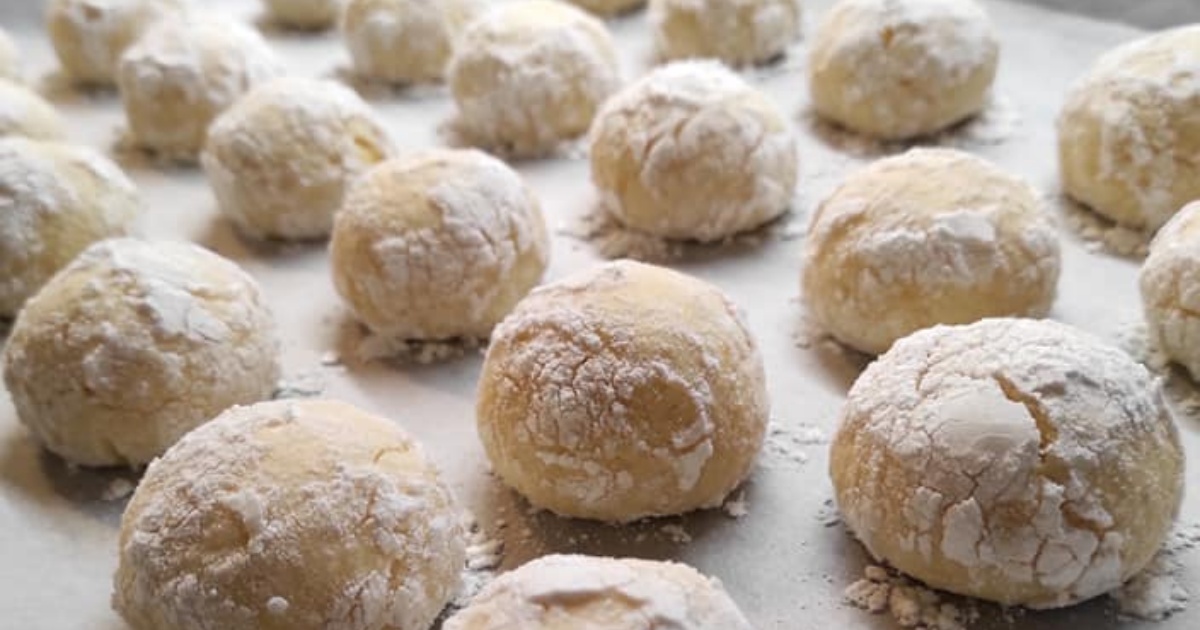 Křupavé citronovo-kokosové crinkels - VařímeDobroty.cz