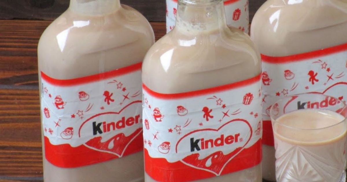 Domácí čokoládový Kinder likér - VařímeDobroty.cz