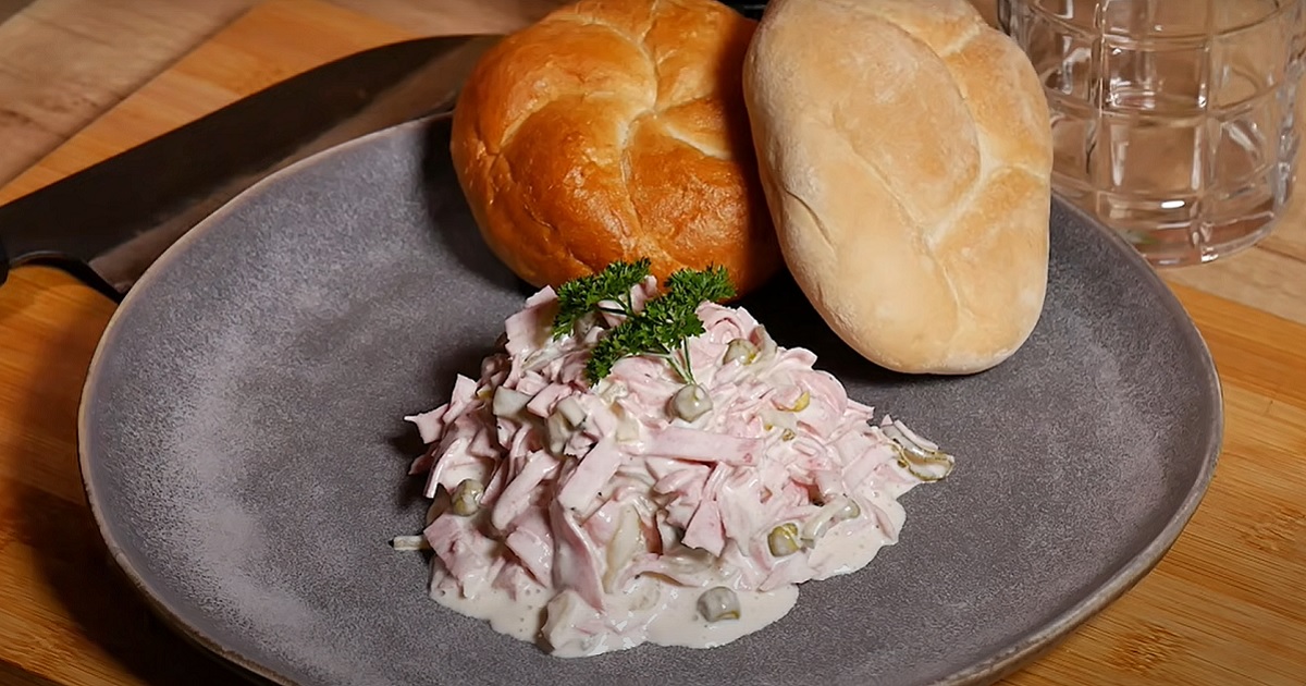 Klasický pařížský salát podle ČSN – VařímeDobroty.cz