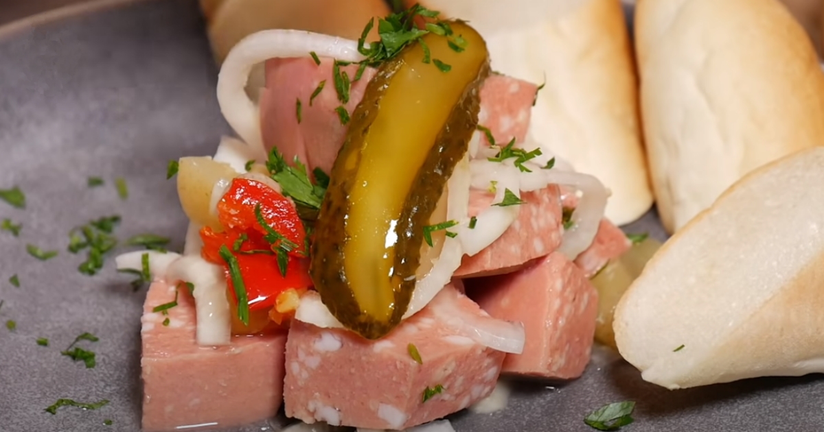 Nakládaný gothaj s paprikami a okurkou – VařímeDobroty.cz