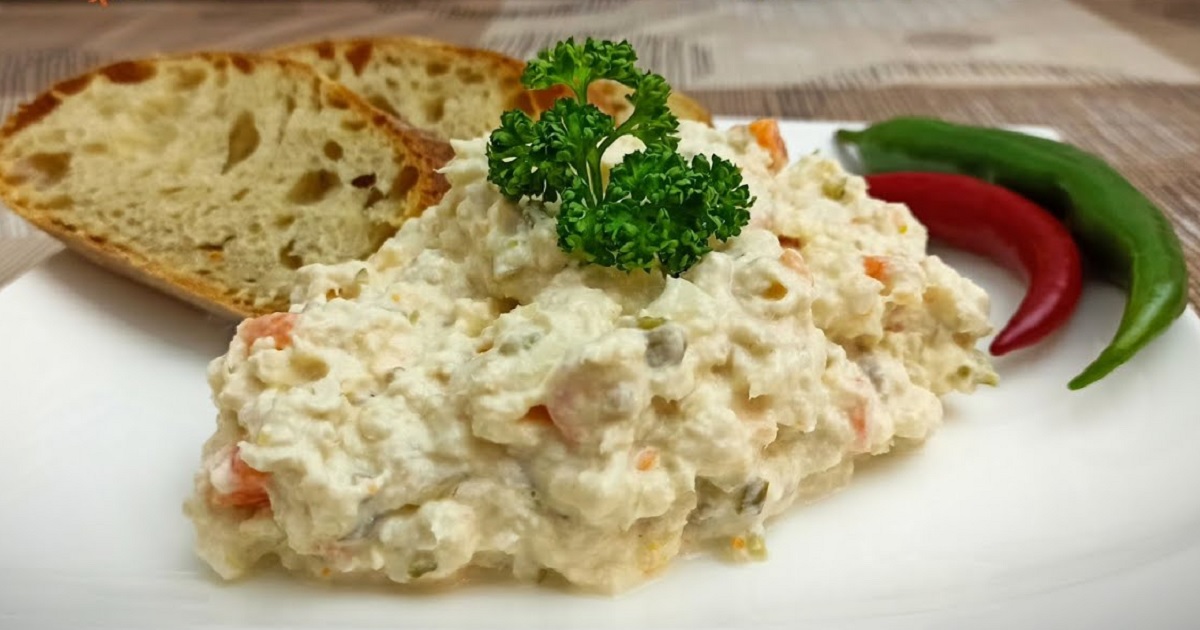 Rybí salát z tresky à la treska v majonéze – VařímeDobroty.cz