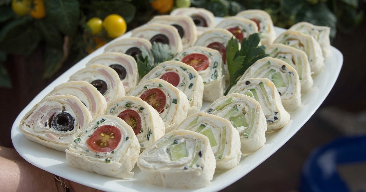 3 recepty na silvestrovské tortillové rolády – VařímeDobroty.cz