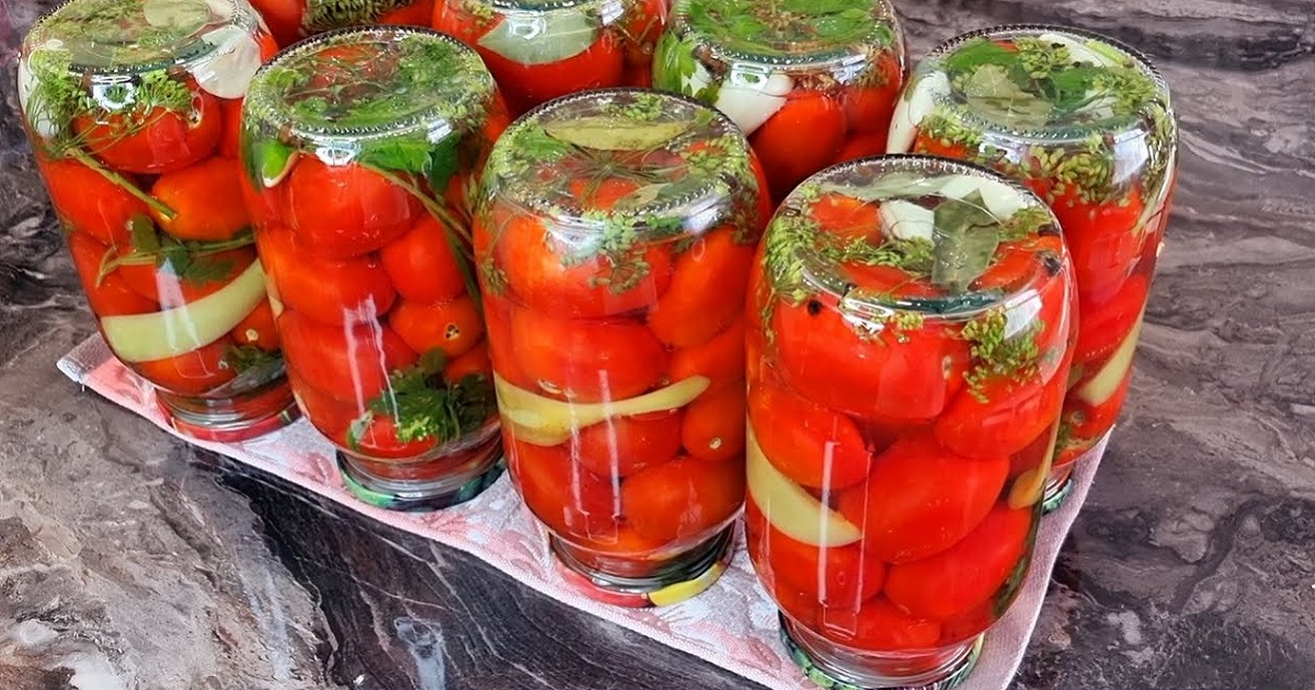 Zavařená rajčata v octovém nálevu – VařímeDobroty.cz