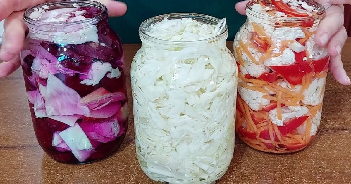 Domácí kvašená zelenina na 3 způsoby – VařímeDobroty.cz