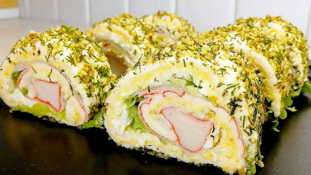 Slaná kefírová roláda se šunkou a vejci – VařímeDobroty.cz