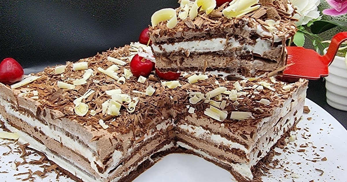 Dvoubarevné nepečené Bebe řezy – VařímeDobroty.cz