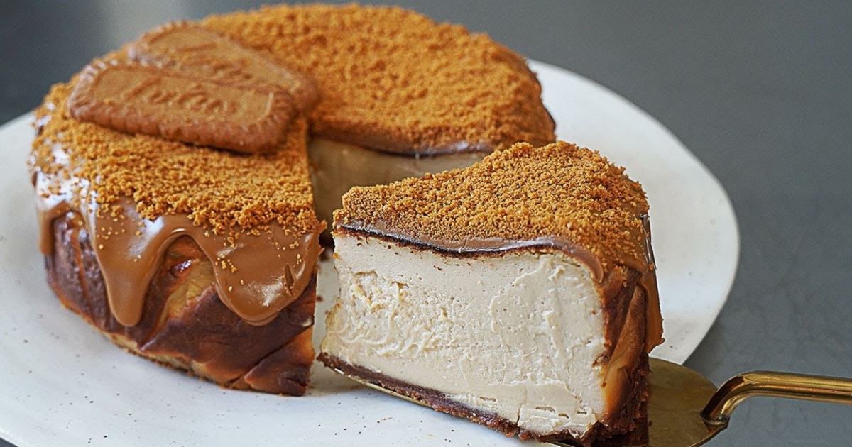 Lotus cheesecake s karamelovým krémem – VařímeDobroty.cz